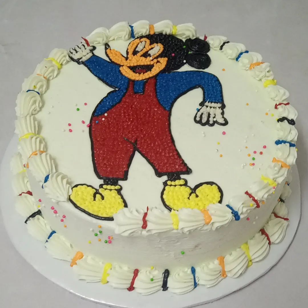 Tommy C Buttercream Cake - Happy Cakes Bakery Nairobi